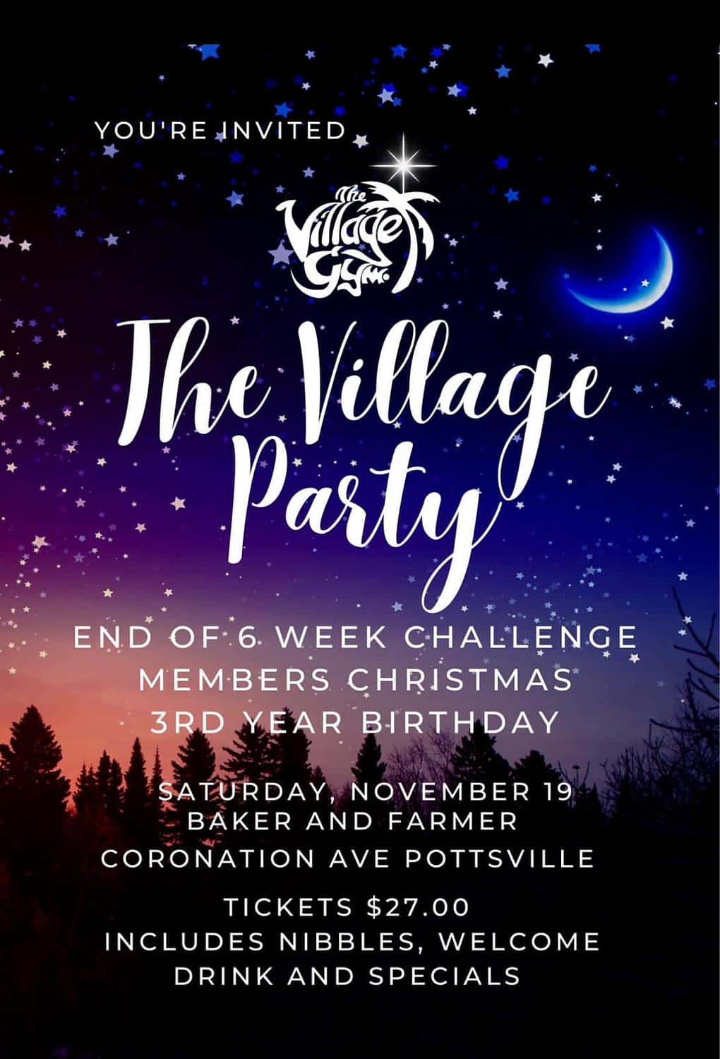 The Village Party - Baker and Farmer